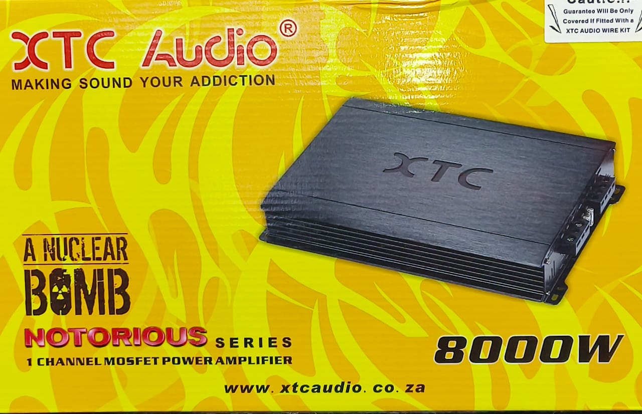 XTC Audio 8000w notorious series – Simunye Welkom