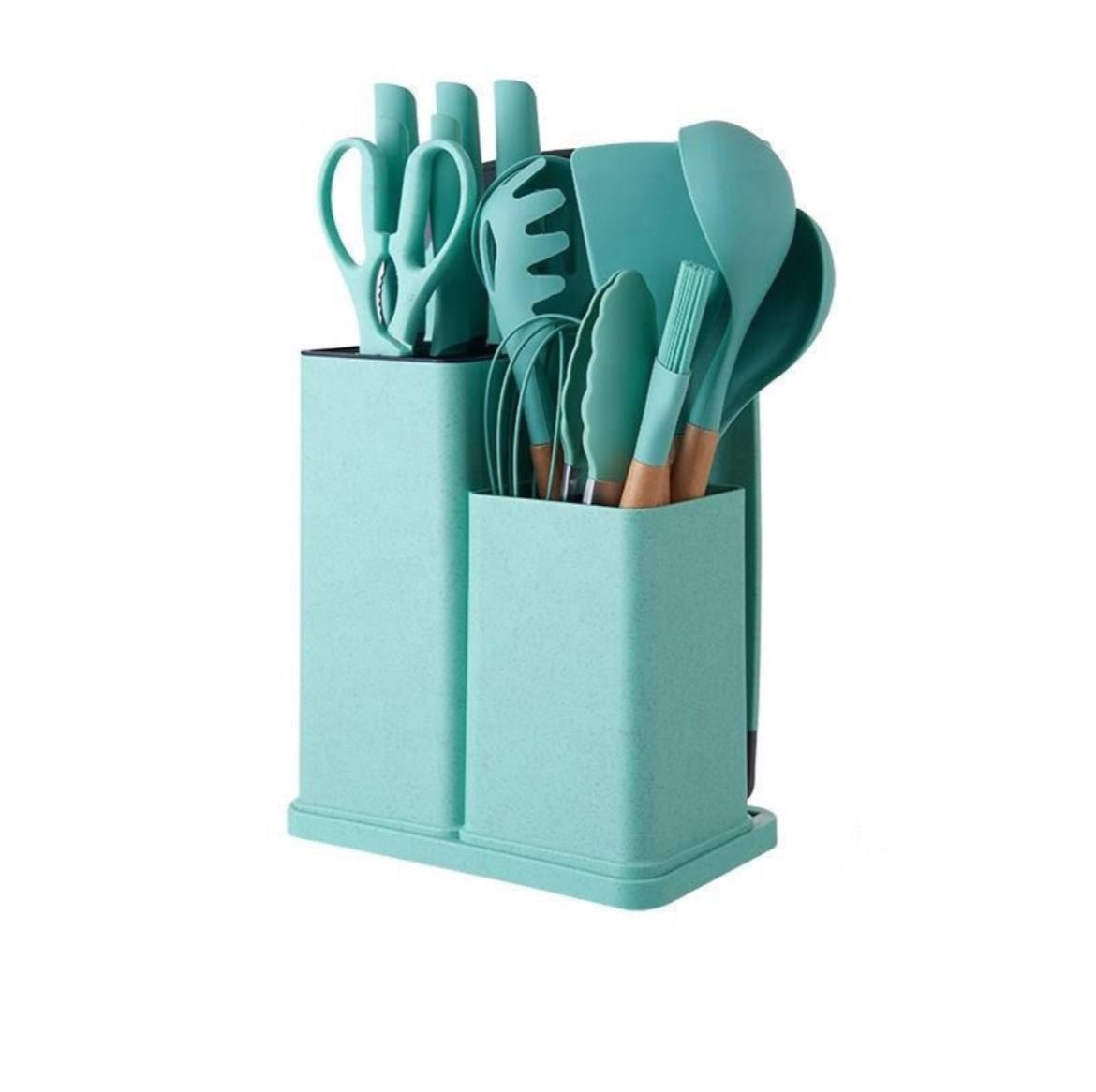 19 PCS SET WITH CUTTING BOARD CUTLERY SET – Simunye Welkom