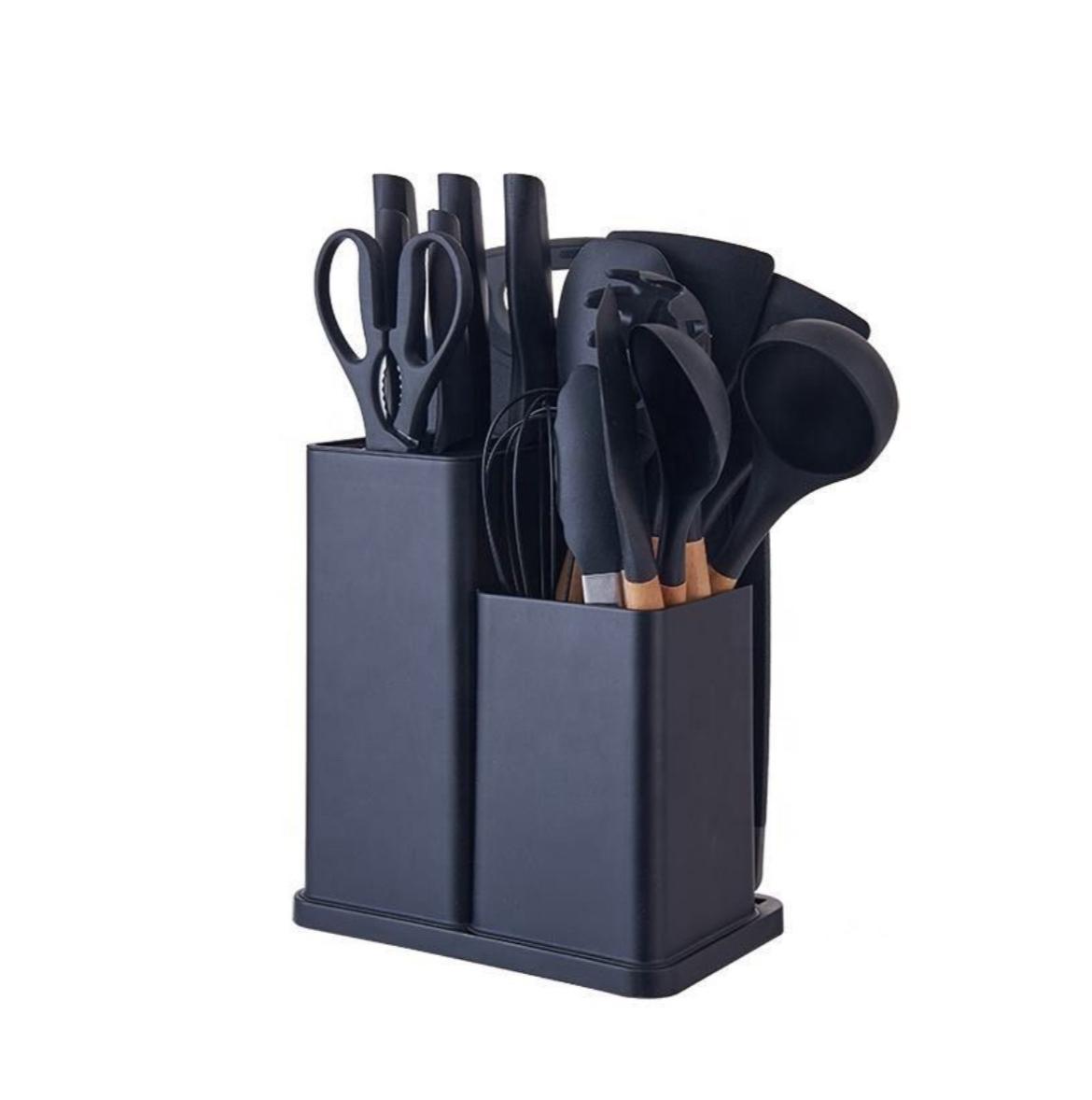 19 PCS SET WITH CUTTING BOARD CUTLERY SET – Simunye Welkom
