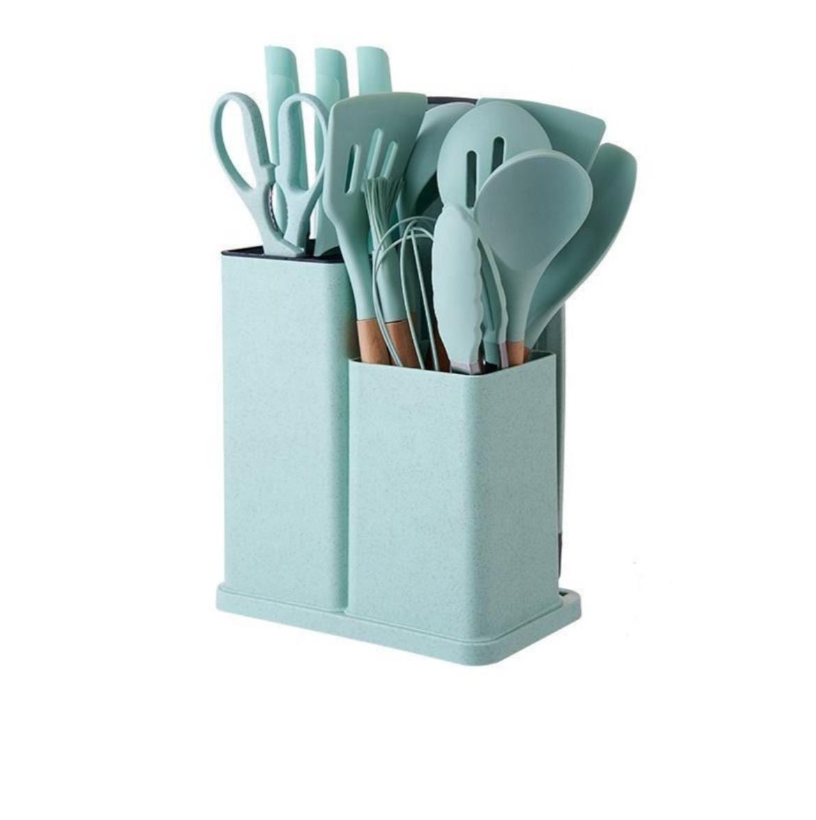 19 PCS SET WITH CUTTING BOARD CUTLERY SET – Simunye Welkom
