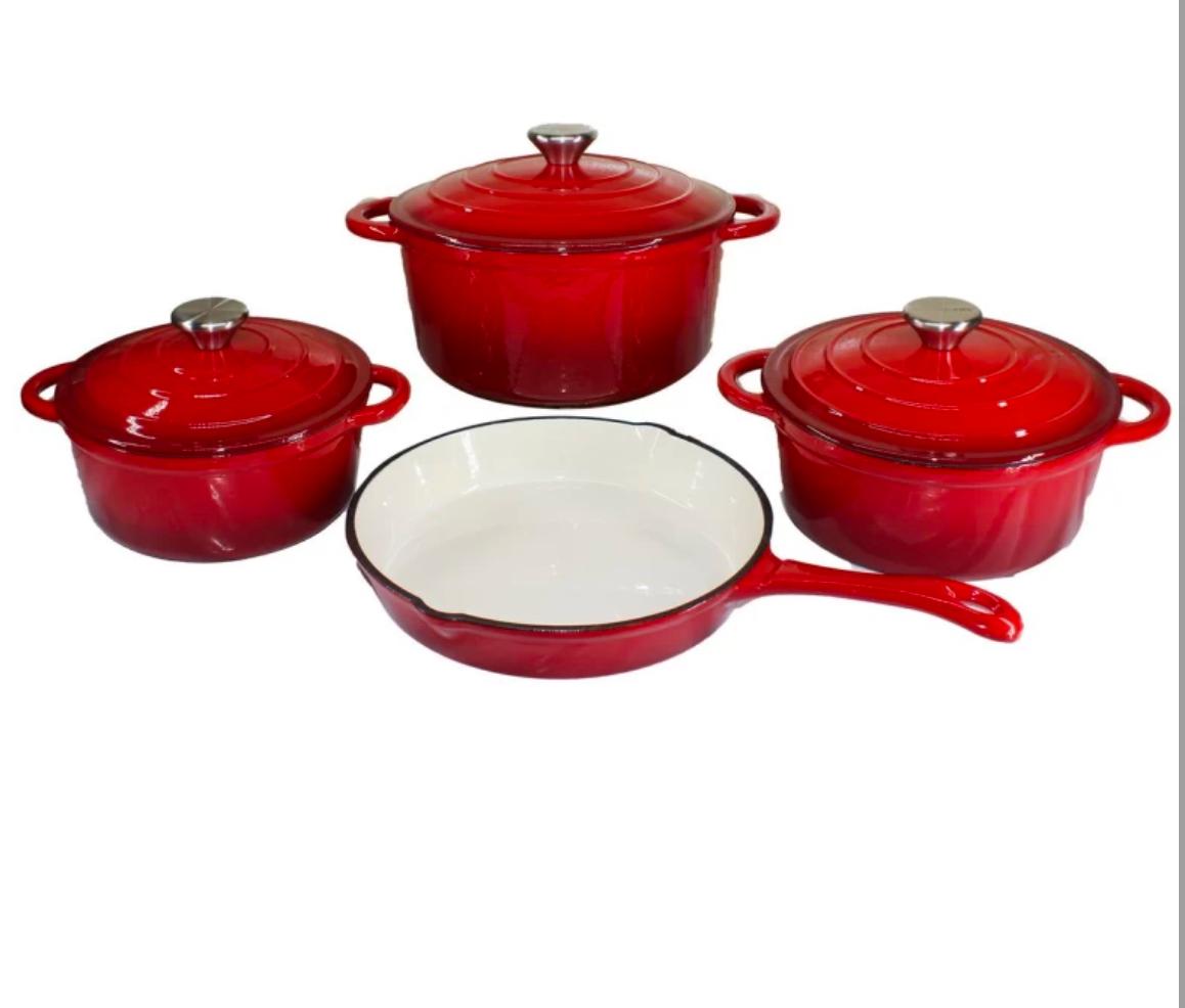 7 PIECES CAST IRON POTS – Simunye Welkom