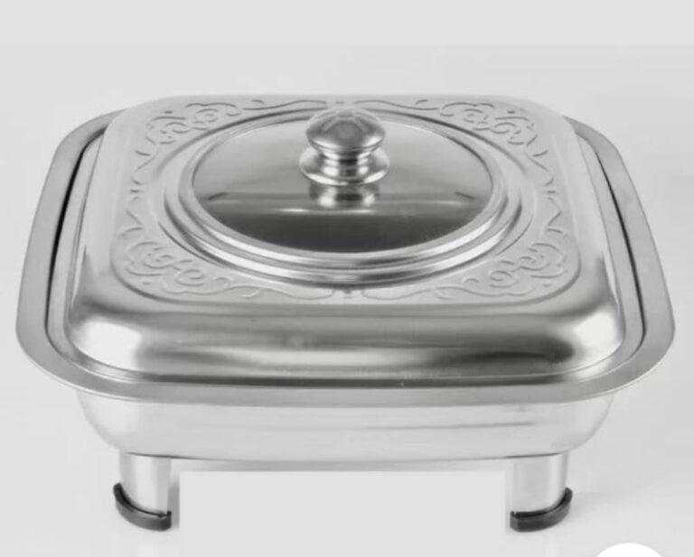 STAINLESS STEEL SQUARE CHAFING DISH – Simunye Welkom