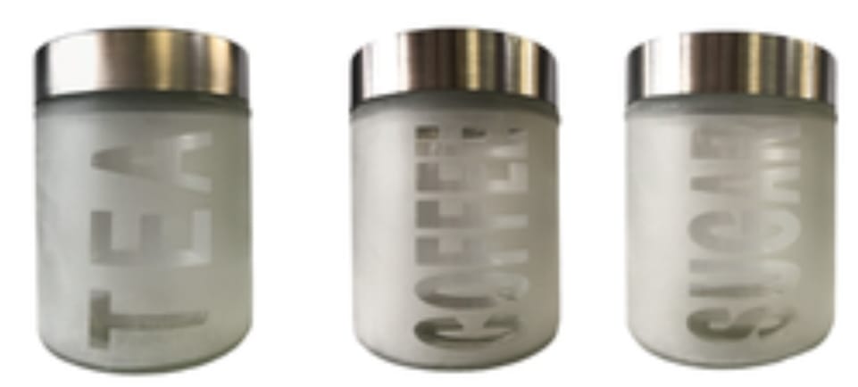GLASS CANISTER SET – Simunye Welkom